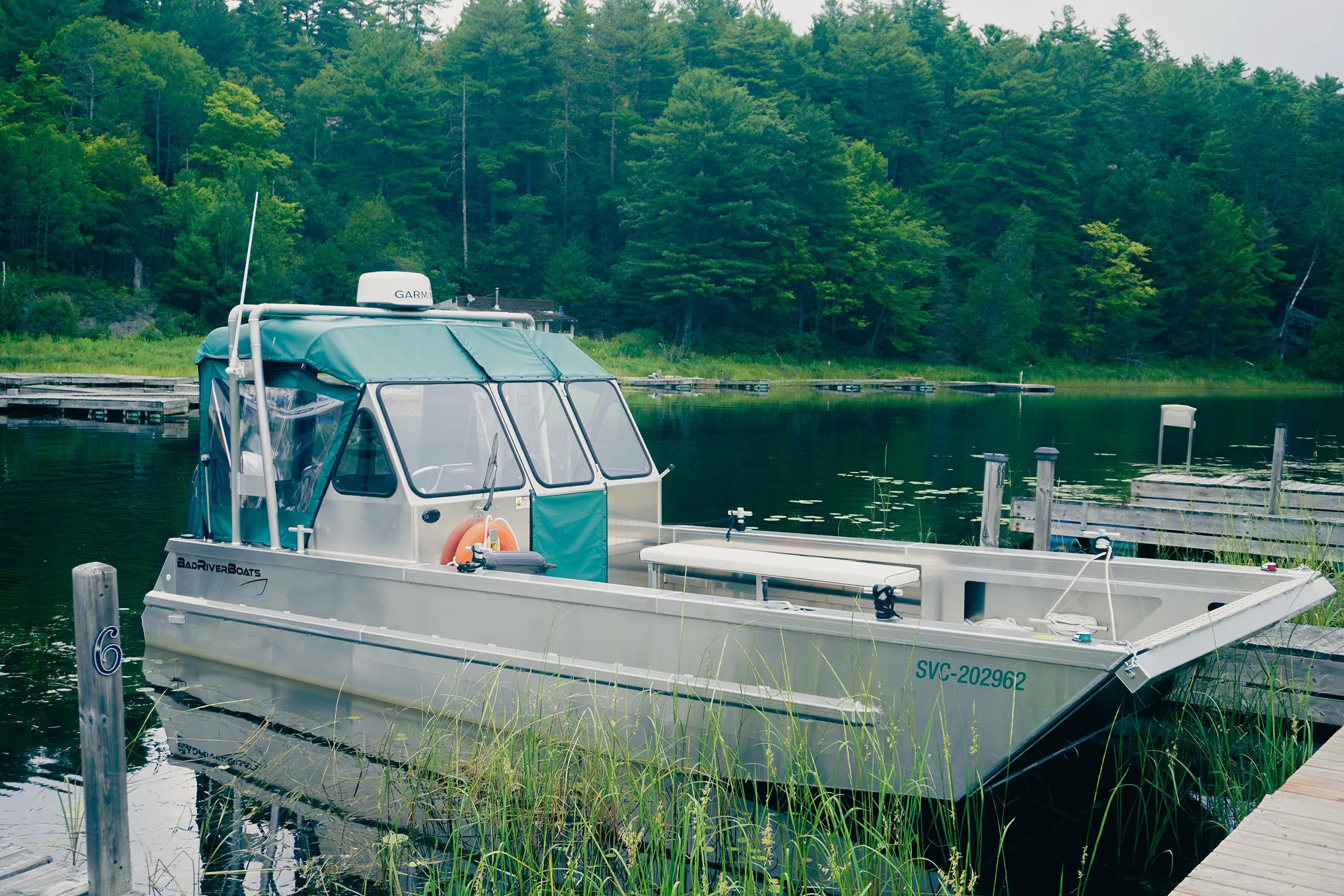 22 ft Aluminum Landing Craft | BadRiverBoats