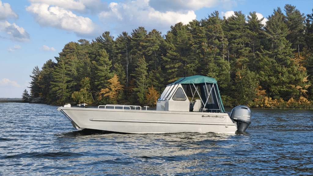 22 ft Aluminum Landing Craft | BadRiverBoats
